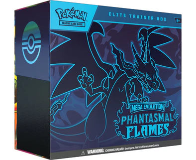 Pokemon - Mega Evolution - Phantasmal Flames - Elite Trainer Box — Claw ...